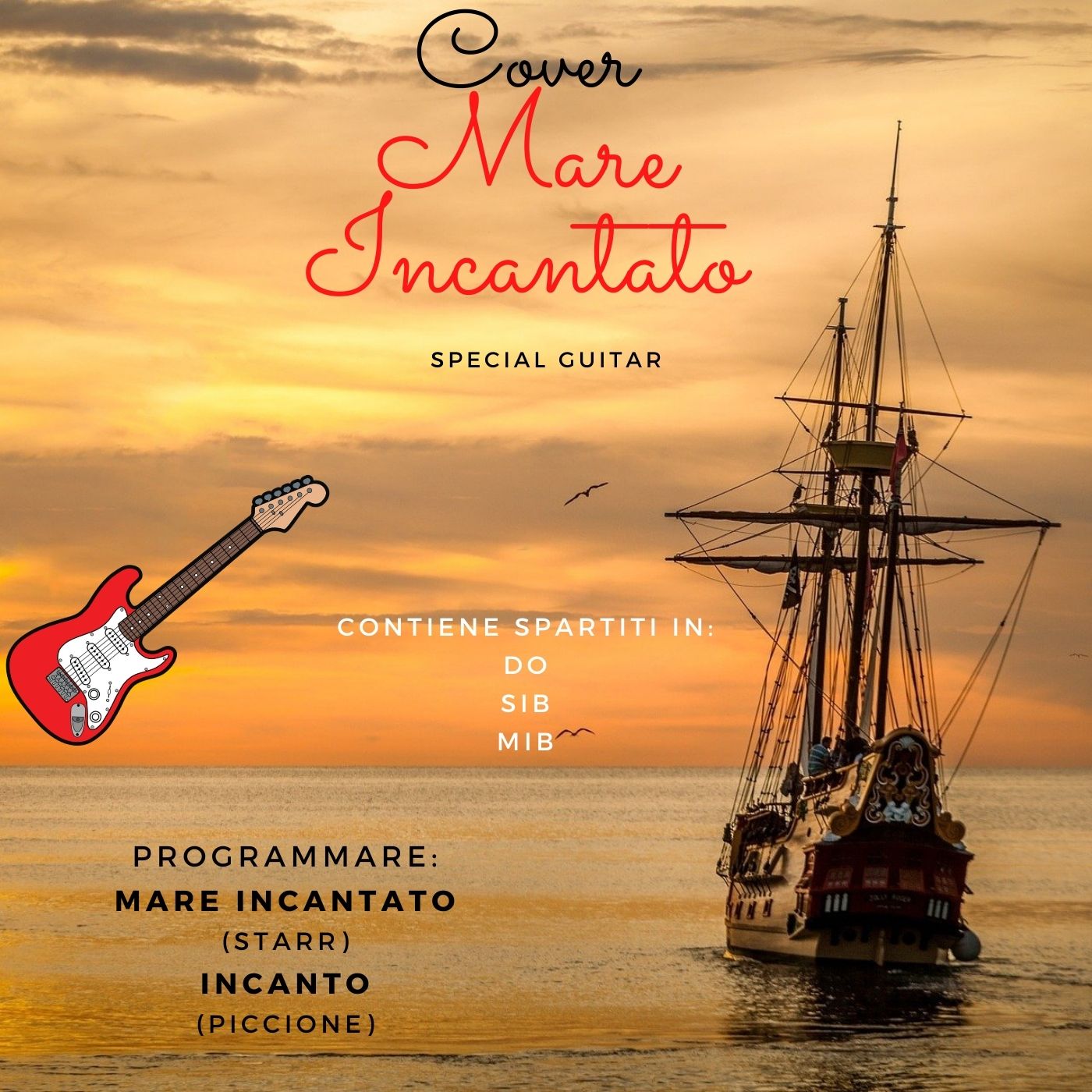 Cover Mare incantato (special guitar) – Kanfora Produzioni Musicali